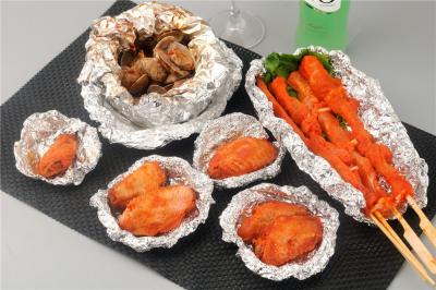 China Cofre forte de prata do alimento da largura da folha de alumínio 30cm do agregado familiar da cor para armazenar/embalagem à venda