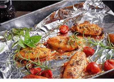 China Pre Cut Pop Up Aluminum Foil Sheets Harmless 273mm Width FDA Certification for sale