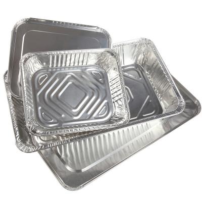 Cina Pentole eliminabili del di alluminio di Ovenable, dimensione eliminabile di alluminio di abitudine della teglia da forno in vendita