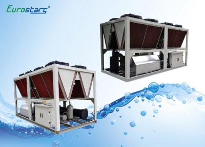 China Shell Tube Air To Water Air Source Heat Pump Seamless Steel With Heat Recovery for sale