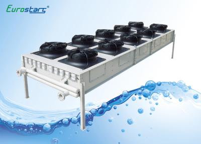 China Glycol Water Dry Cooler Plate Fin Heat Exchanger for Water Cooled Chiller for sale