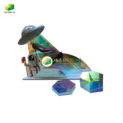 China Crystal Clear Plastic Acrylic Counter Top Display Impact Resistant Lightweight for sale