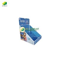 Quality Skincare Stairs Cardboard Display Case Retail PDQ Display Box for sale