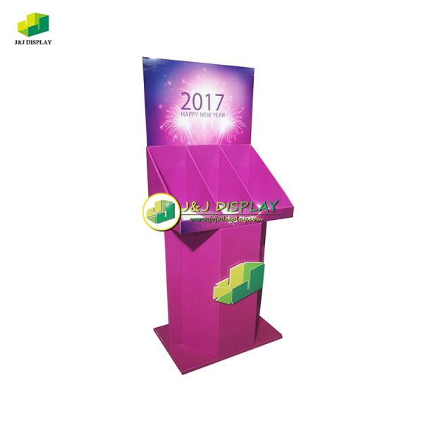 Quality Supermarket Cardboard Dump Bins Personal Care Floor Stand POS Display Units for sale