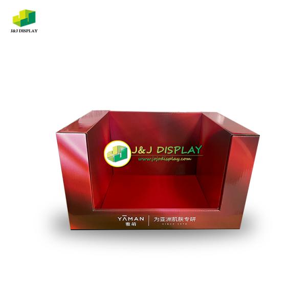 Quality POS Custom Cardboard Display Stands Recyclable Full Color CMYK Printing for sale
