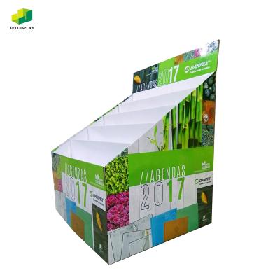 China Full Pallet Display Diary Point Of Sales Stand for Notebook Cardbook for sale