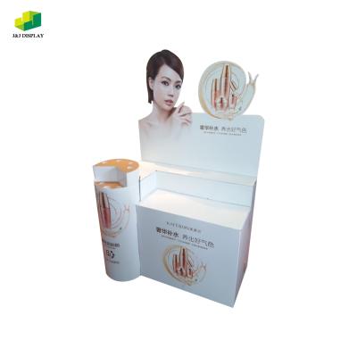 China Recycled Materials Retail Floor Display Stand Folding Customized for sale