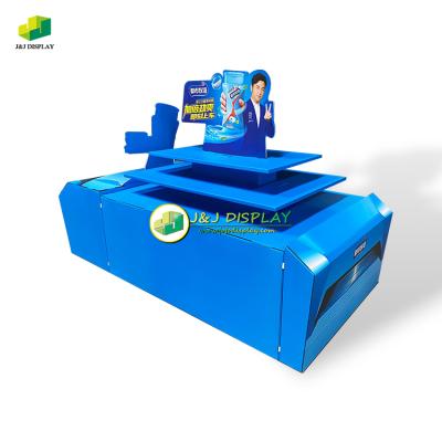 China Corrugated Board Retail Dump Bin Foldable Customized For Advertisement for sale