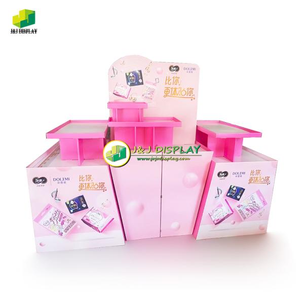 Quality Corrugated Paper Promotion Retail Dump Bin Display Stackable Waterproof for sale