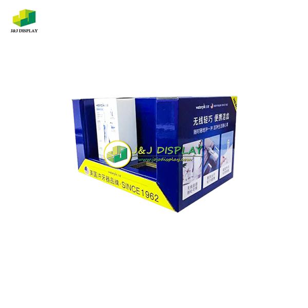 Quality Corrugated Paper PDQ Display Tray Pop Foldable For Retail Store for sale
