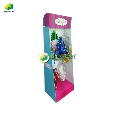 China Cardboard POS Floor Standing Display Unit Customized For Cinema for sale