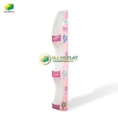 China Plastic Retail Hanging Display Racks Printed Foldable for Hair Spray Cosmetic for sale