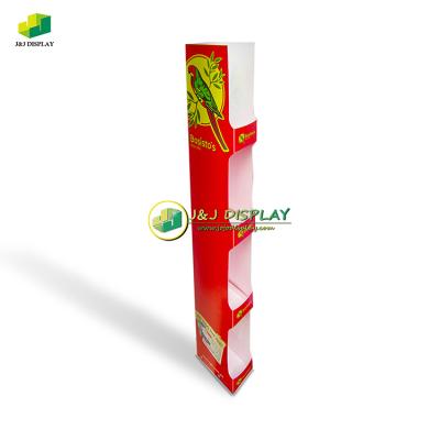 China Custom Printed Hang Sell Display Stand For Skin Care Face Cream Packaging for sale