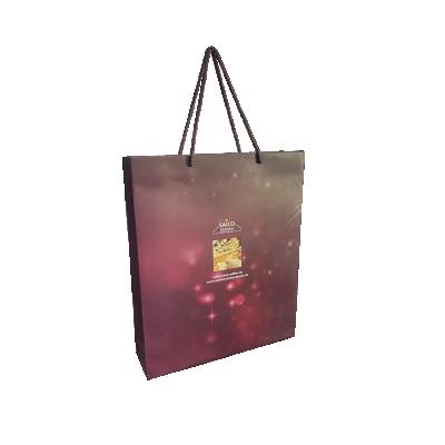 China Corrugated Cardboard Shopping Bag CMYK Color Gift Packaging for sale