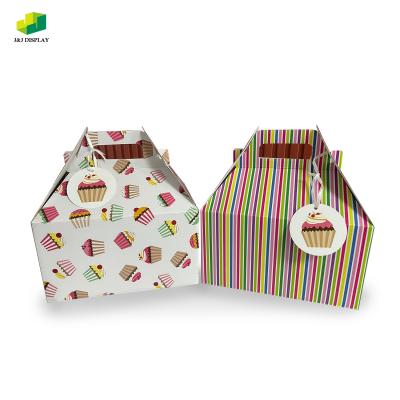 China Single Copper Portable Paper Gift Box Biodegradable 300-500 GSM for sale