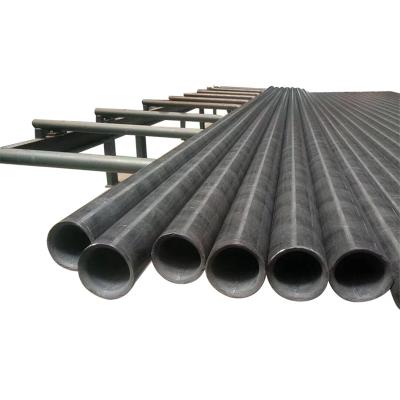 Cina Ms ERW Carbon Steel Pipe ASTM A53 Black Iron Welded Sch40 For Building Material in vendita