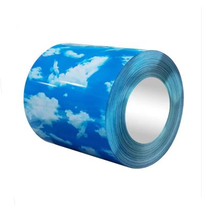 Cina PPGI laminato a freddo ha galvanizzato il colore d'acciaio della bobina ha ricoperto il colore del fiore del mattone dell'erba Az60 ricoperto in vendita