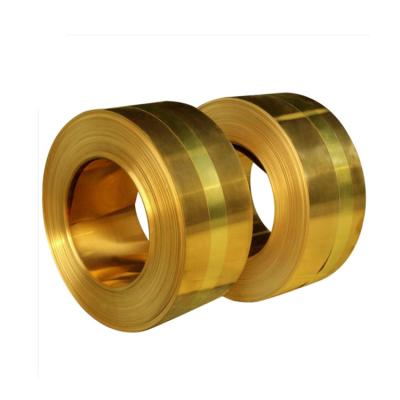 Cina High Purity Red Copper Strip Coil 1mm 2mm 3mm C27000 C28000 in vendita