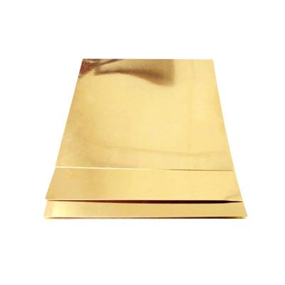 Cina High Purity 99.99% Copper Brass Plate H95 H90 H85 H80 H70 H68 H65 H63 600mm in vendita