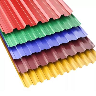 Cina Prepainted Galvanized Corrugated Steel Roofing Sheet Cold Rolled PPGI Dx52D + Z 2mm in vendita