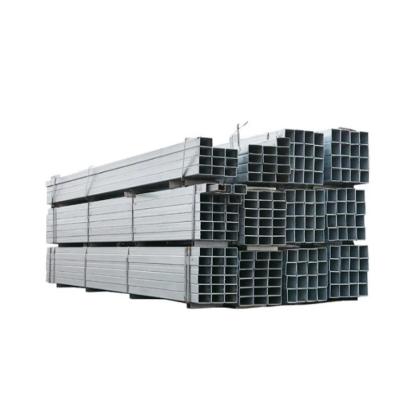 Cina 30GSM 120GSM Zinc Coating Rectangular Steel Tube Galvanized Z275 Z30 in vendita