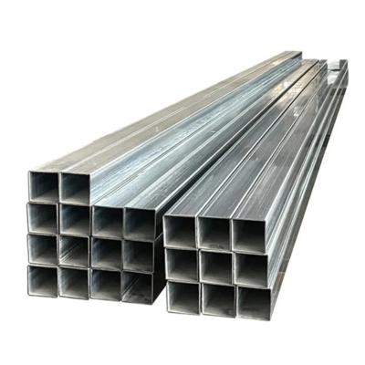 Cina Mild Carbon Galvanised Steel Pipe Square Iron Zinc Coated Gi Rectangular 14mm in vendita