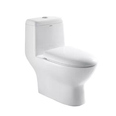 Cina Una toilette con sciacquone doppia di 1 pezzo ha prolungato la morbidezza della ciotola 0.8/1.2 GPF ha chiuso Seat in vendita