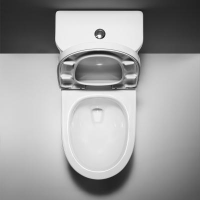 中国 円形ボール1.1GPFの一つの洗面所は同じ高さの4Lをサイフォンに通す 販売のため