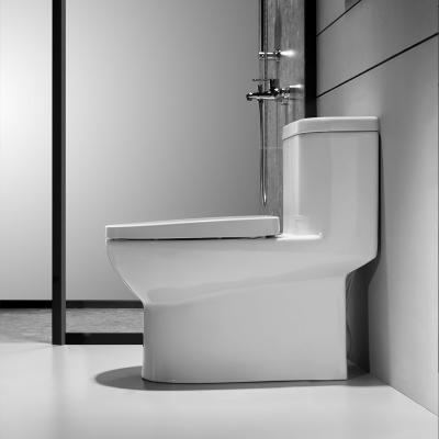 中国 円形ボール1.1GPFの一つの洗面所は同じ高さの4Lをサイフォンに通す 販売のため