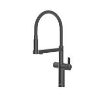China High Arc Handle Kitchen Sink Fuacet With Pull Down Sprayer for sale