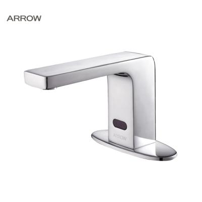 China ARROW Brand Single Hole Mount Sensor Faucet with Ceramic Valve Core and Infrared Sense Technology for sale