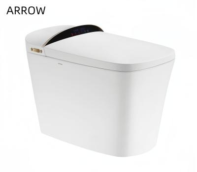 China ARROW Modern Smart Toilet with One Piece Design Siphonic Flushing and Self-cleaning Glaze for sale
