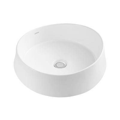Cina Il giro di Art Vanity Counter Top Basin modella il colore lustrato bianco in vendita