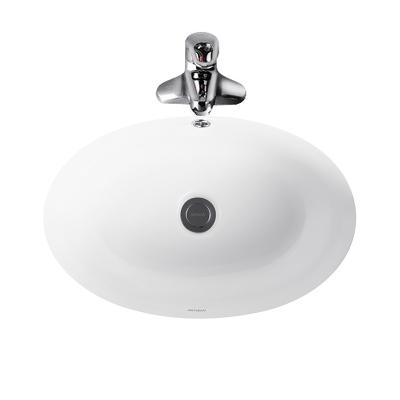 China Bacia do banheiro da porcelana moderna sob o contador 522x361x231mm à venda