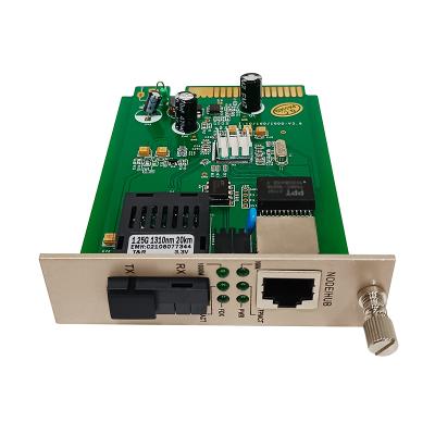 China TiNCAM 10/100/1000Mbps Gigabit Single Fiber Media Converter 20km Single Mode SC FC ST LC SFP 1310nm 1550nm Wavelength Rack Mount Network Converter TBC-MC3612C-S20AB for sale