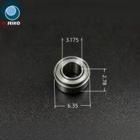 Quality SR144TLZWKN 3.175*6.35*2.78 High Speed Dental Bearing Stainless Steel Torlon for sale