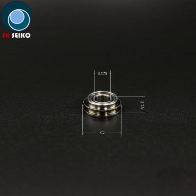 中国 SFFR144TLZWN 3.175*7.5*2.78 高速歯科用ベアリング ステンレス鋼 販売のため