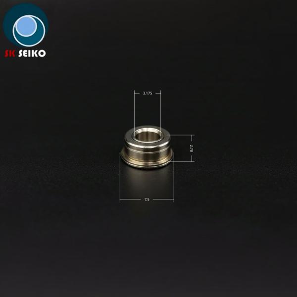 Quality SFR144K1TiZ1WN 3.175*7.5*2.78 High Speed Dental Bearing Stainless Steel Dental Ball Bearing for sale