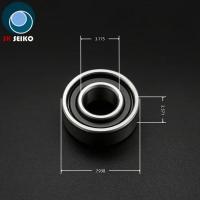 Quality SR2-5ZTLZWN 3.175*7.938*3.571 High Speed Dental Bearing Torlon Cage for sale