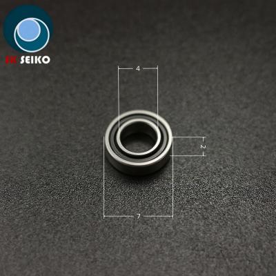 中国 SMR74X2TLN 4*7*2 高速歯科ベアリング 1シールドステンレス鋼 販売のため