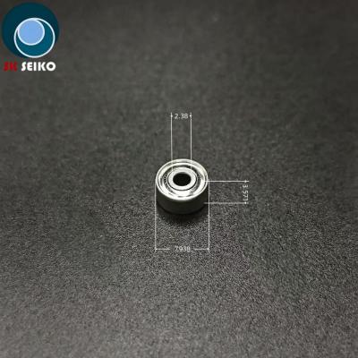 China SR1-5ZZ 2.38*7.938*3.571 Dental Handpiece Bearing Double Shield Low Speed for sale