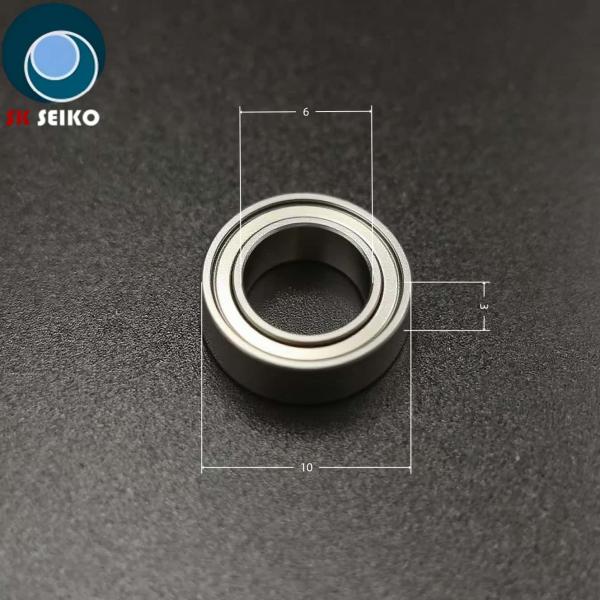 Quality MR106ZZ 6*10*3 Dental Grinding Machine Bearing Nail Grinding Machine Bearing for sale