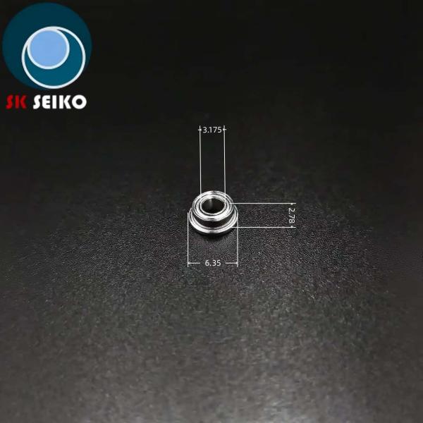 Quality SFR144TLZWN 3.175*6.35*2.78 High Speed Dental Bearing Stainless Steel Torlon Cage for sale