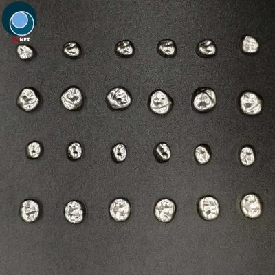 Cina Corone dentale in acciaio inossidabile per adulti e bambini Argento resistente alle macchie in vendita