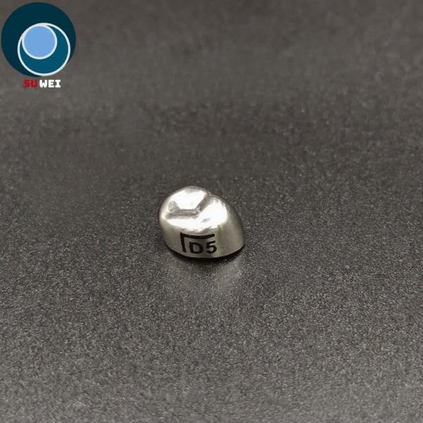 Quality Stainless Steel Dental Crown For Adults And Children Various Sizes Available Long-lasting for sale