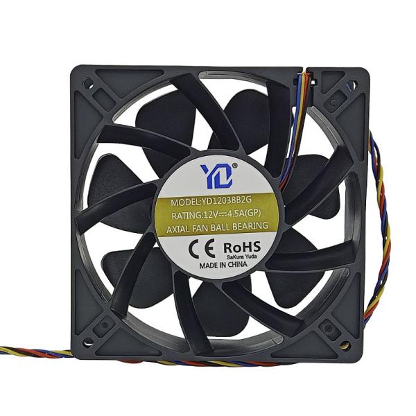 12038 Kühlvorrichtungs-DCs 4.5A 7000rpm schwanzloser Fan 12v 120mm A1 Ebit E12 Avalon 1066
