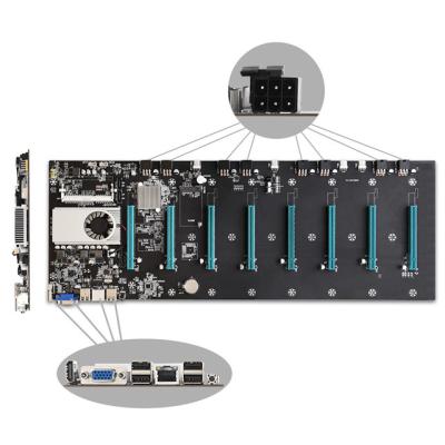 Cina Scanalatura dei bordi di madre di estrazione mineraria di S37 8 Gpu 65mm Riserless BTC S37 65mm in vendita