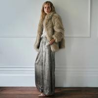 China Neutral Faux Fur Jacket for sale