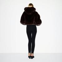 China Zip Up Faux Fur Jacket for sale