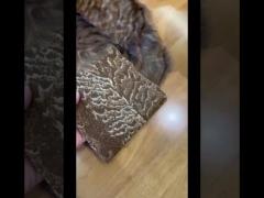 Persian lamb faux fur fabric